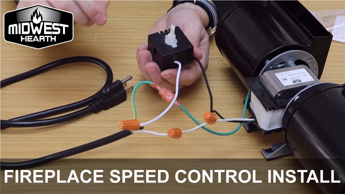 How to Add a Speed Control to Your Fireplace Blower Fan – Midwest Hearth
