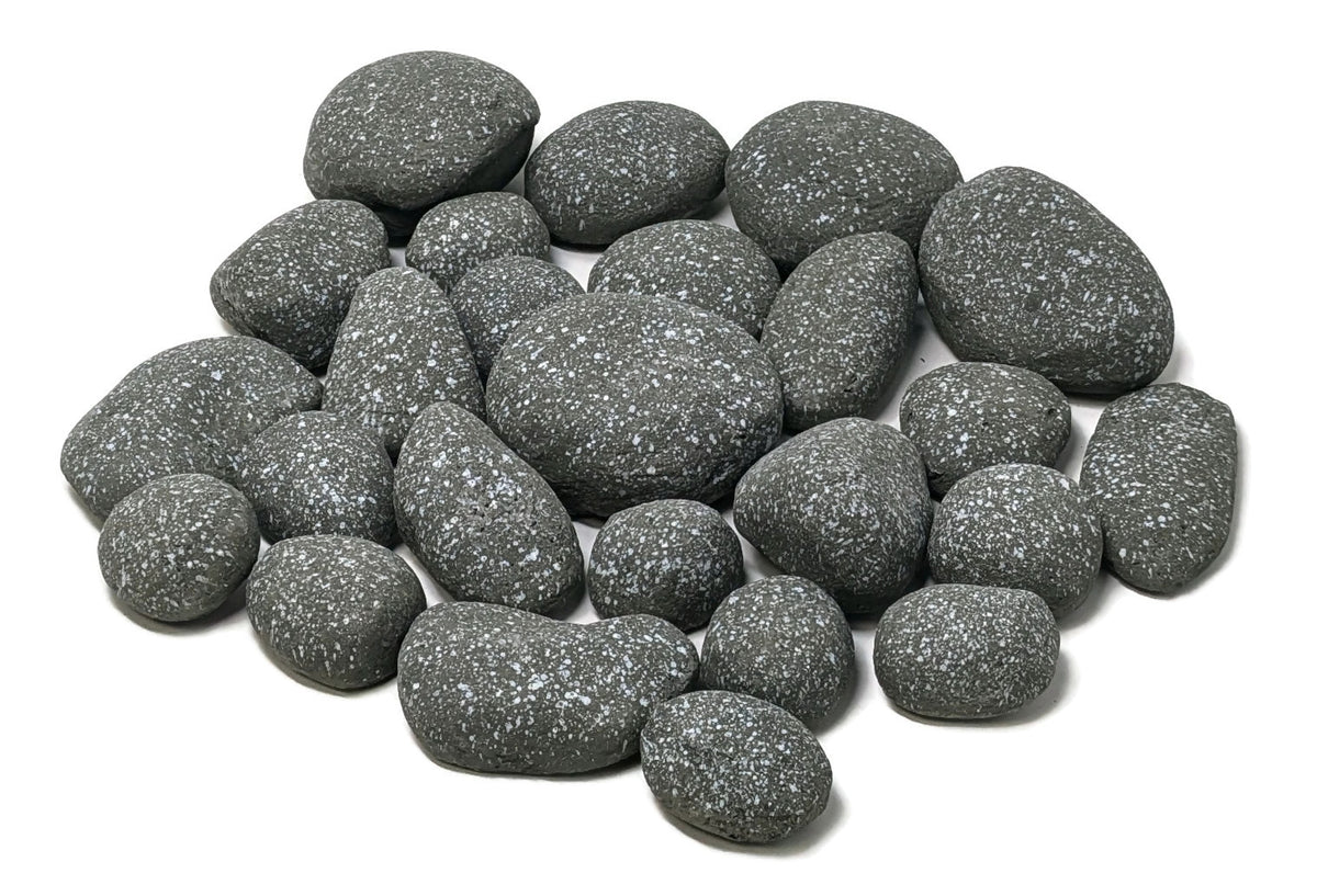 Ceramic Stone Set for Gas Fireplaces (25 Pieces) - Sherlock – Midwest ...