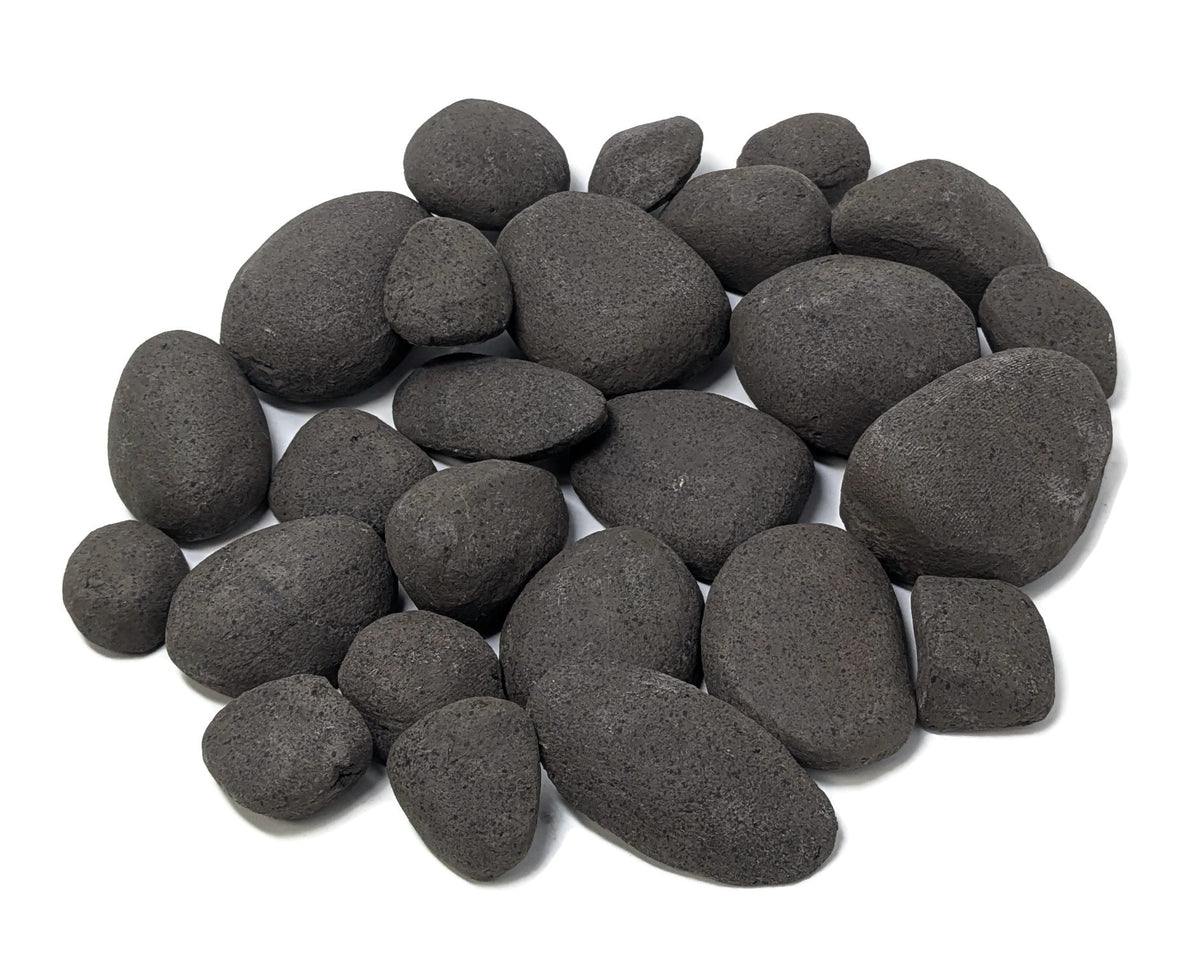 Ceramic Stone Set for Gas Fireplaces (25 Pieces) - Panama – Midwest Hearth
